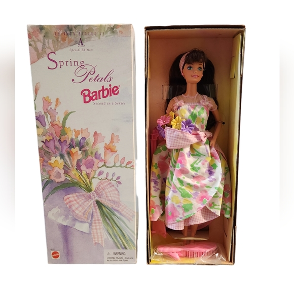 Barbie | Toys | Vintage 996 Mattel Barbie Avon Exclusive Spring Petals ...